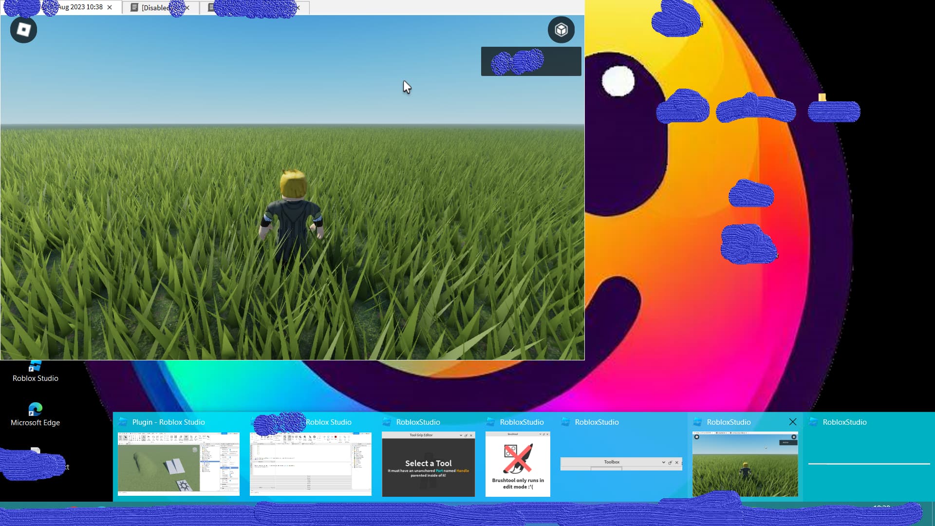 Window goes out Studio - Education Support - Developer Forum | Roblox