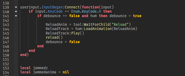 How can i make reloading stop if the player unequips the gun - Scripting Support - Developer ...