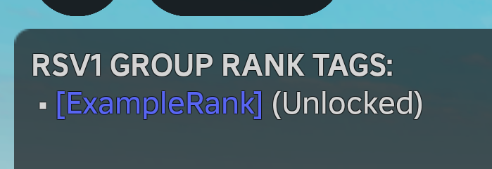 Role System | The Apex of Chat Tags - Community Resources - Developer ...