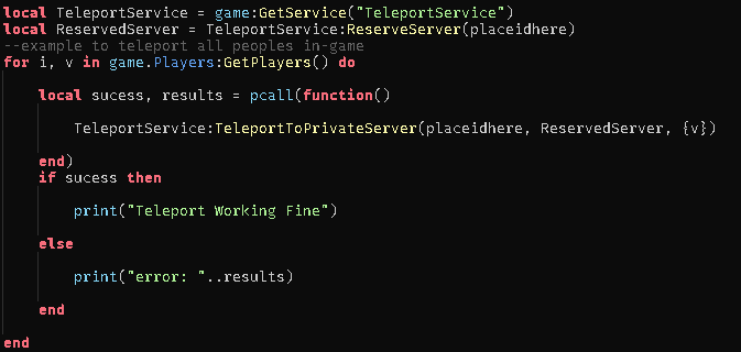 Bug on place teleport since a few weeks - Scripting Support - Developer Forum | Roblox