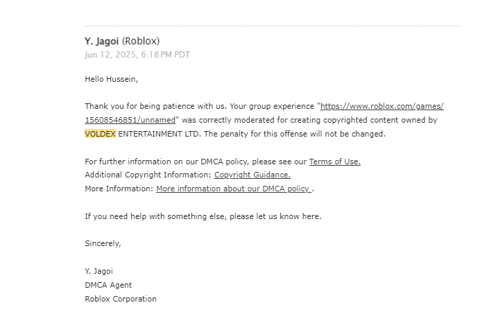 My Group Was Deleted During a DMCA Case and Never Restored – Need Help ...