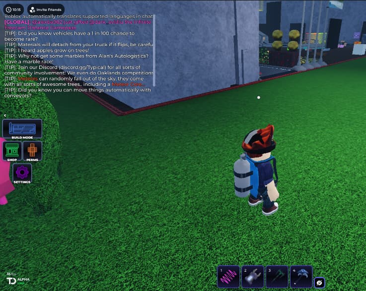 Console Chat Covers Important UI Elements - Roblox Application and ...
