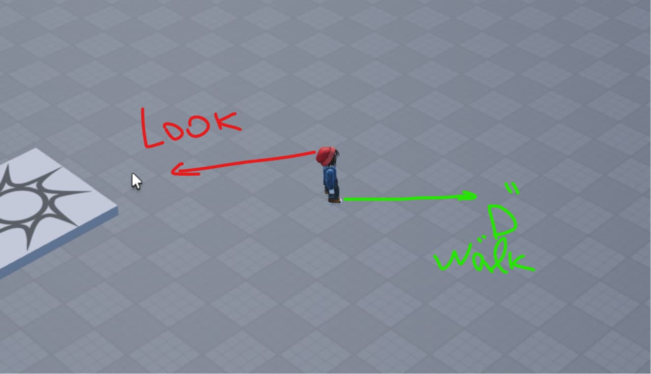 Separate directions of looking and movement locomotion - Scripting Support - Developer Forum ...