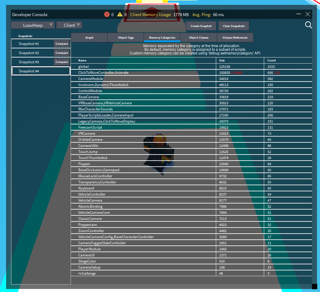 Extremely high untracked memory count in my game (and I don't know why) - Scripting Support ...