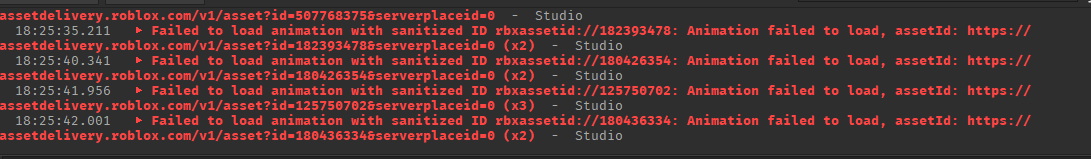 R6 animations aren't loading - Scripting Support - Developer Forum | Roblox