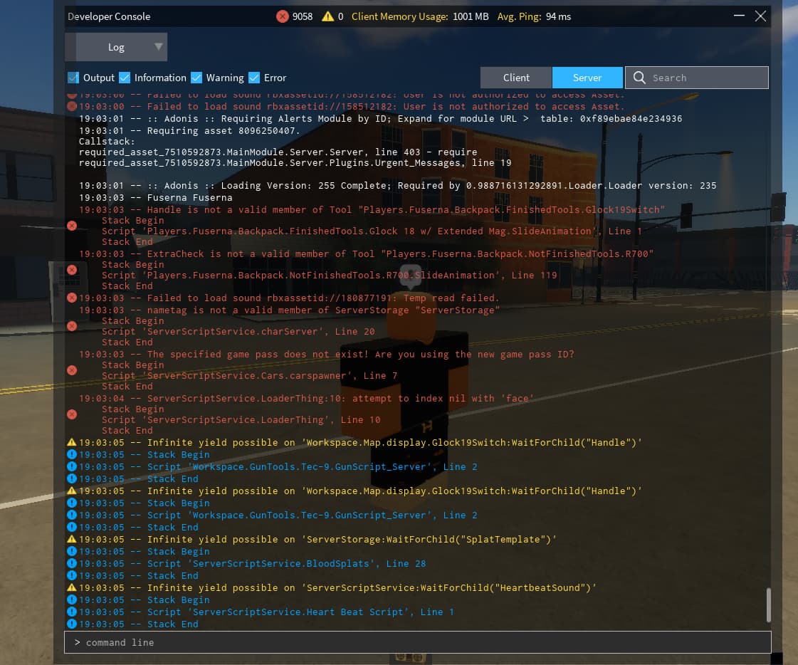 How do I fix the errors in the Developer Console? - Platform Usage ...