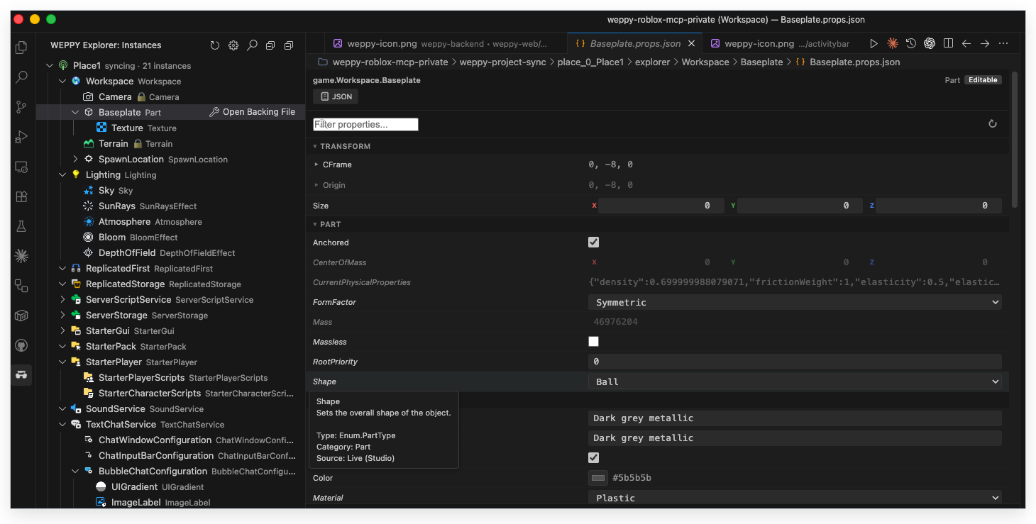 WEPPY Roblox AI Toolkit - UI Studio Update: Game-Aware UI Generation ...