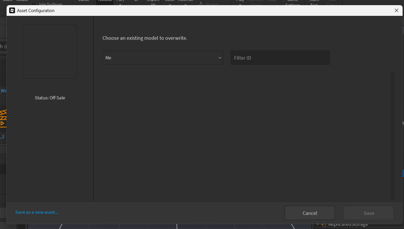Unable to overwrite animations in Asset Configuration - Studio Bugs ...