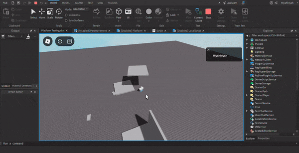 TweenService + Physics replication issues - Scripting Support - Developer Forum | Roblox