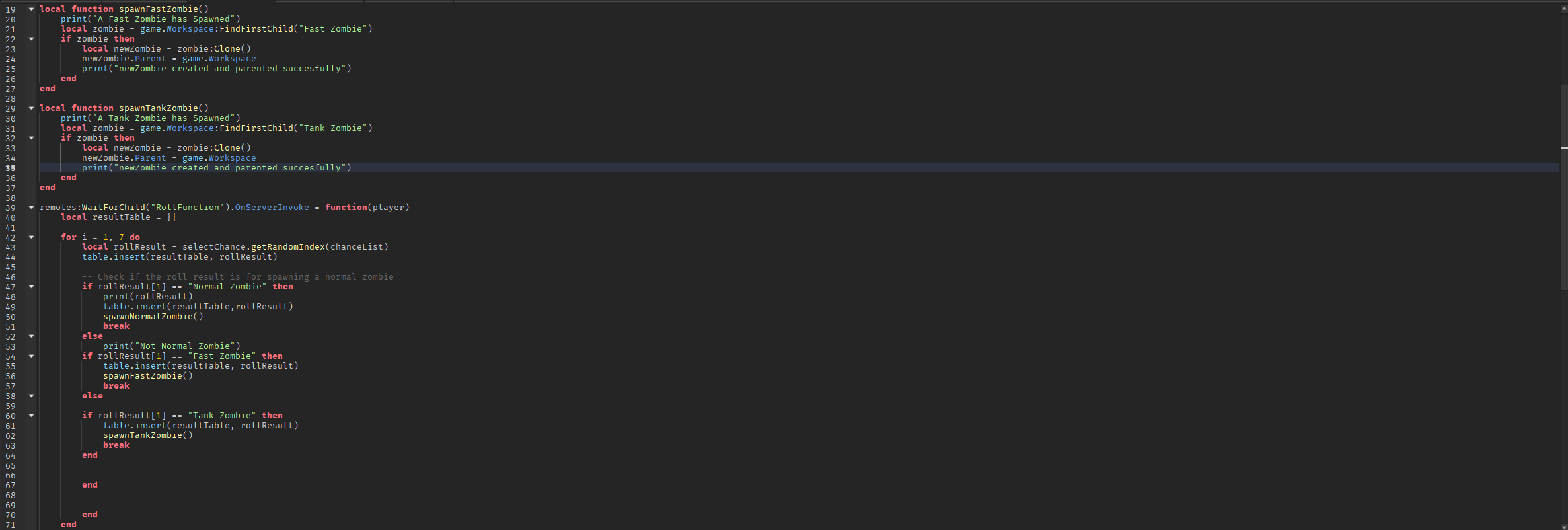 Rolling Spawner Problem - Platform Usage Support - Developer Forum | Roblox