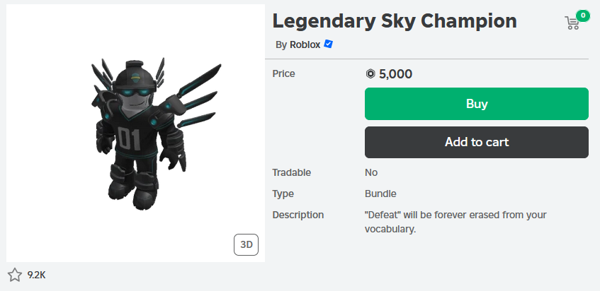 Limited Time The Games Items Haven T Gone Offsale Yet Catalog Asset