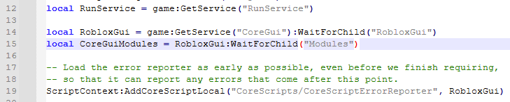 Renaming Services to "CoreGui" via GameScript breaks CoreGui - Studio ...