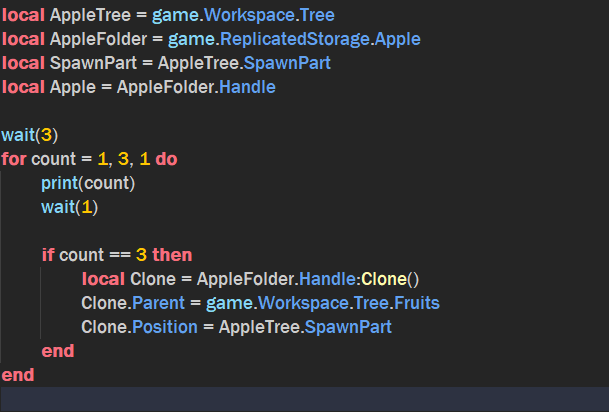 Apple Spawn Script Vector3 Position Error Scripting Support Developer Forum Roblox