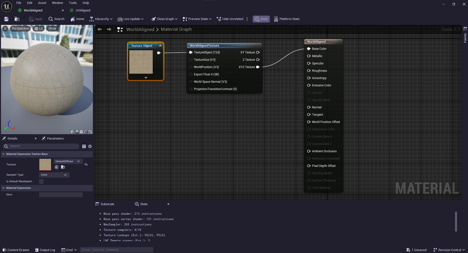 Add per-part 'Random Offset' property to Materials to break up repetition on duplicated part ...
