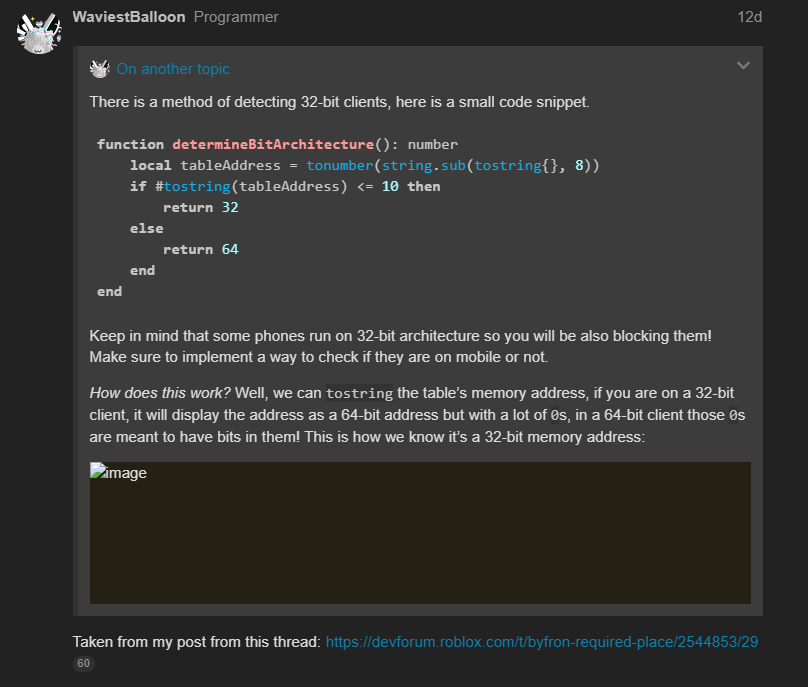 [Help] Anti-UWP Script aka Anti Skid - Scripting Support - Developer ...