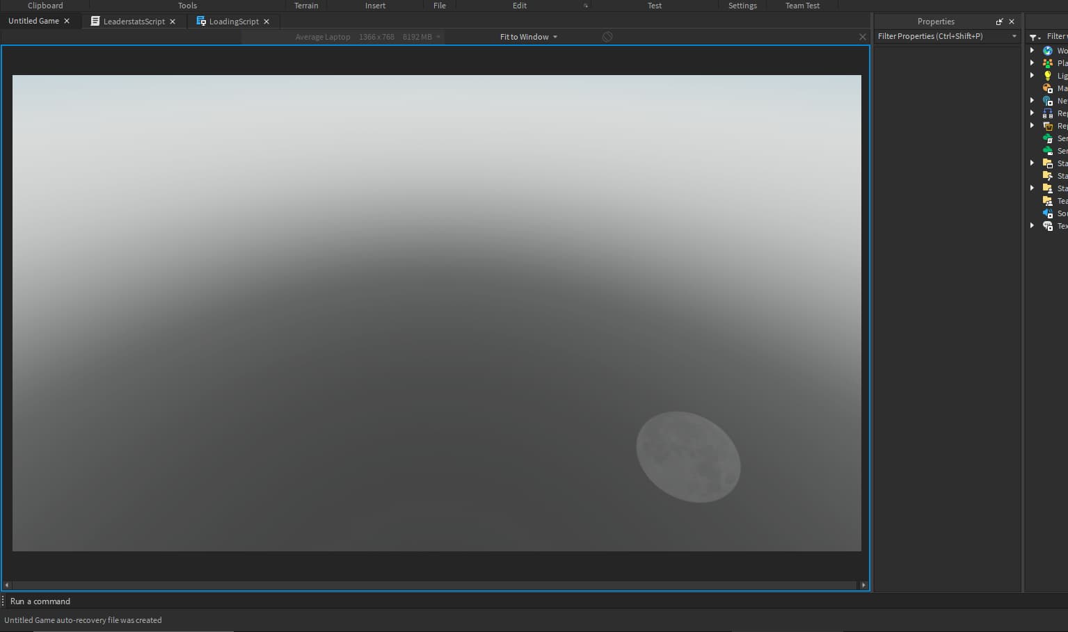 Roblox Studio Crashes Due to LocalScript - Platform Usage Support - Developer Forum | Roblox