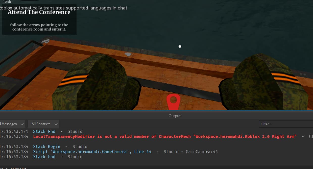 LocalTransparencyModifier giving errors depsite it working - Scripting Support - Developer Forum ...