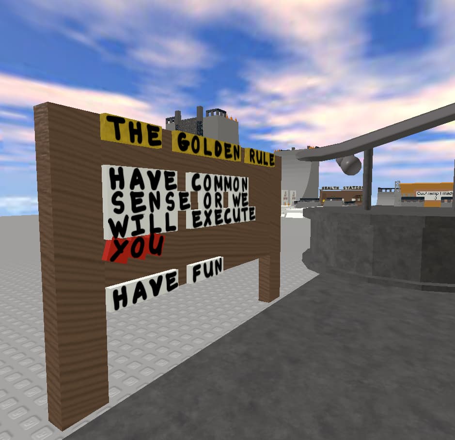 Progress on a somewhat "accurate" version of a 2013 ROBLOX map ...