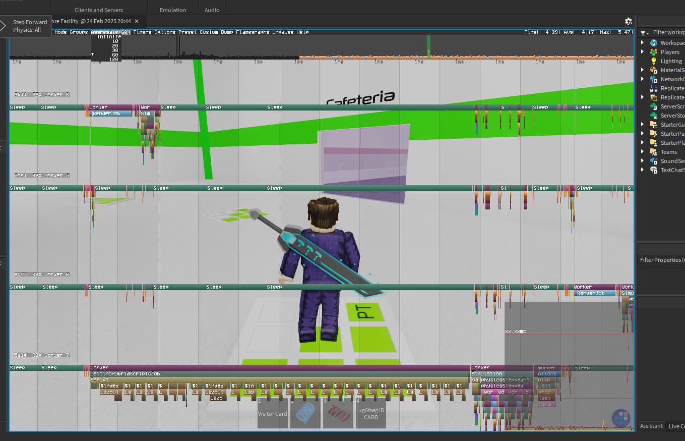 Performance issues - Scripting Support - Developer Forum | Roblox