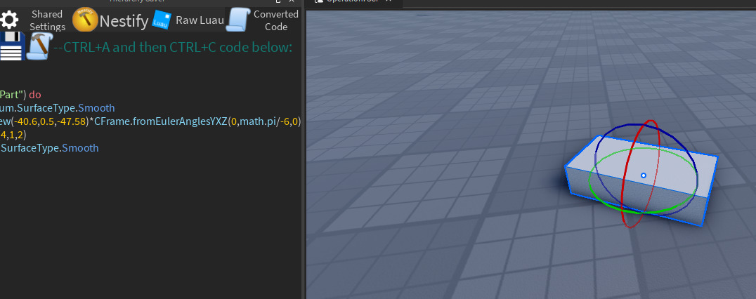 How to assign an orientation to motor6d C0 - Scripting Support ...