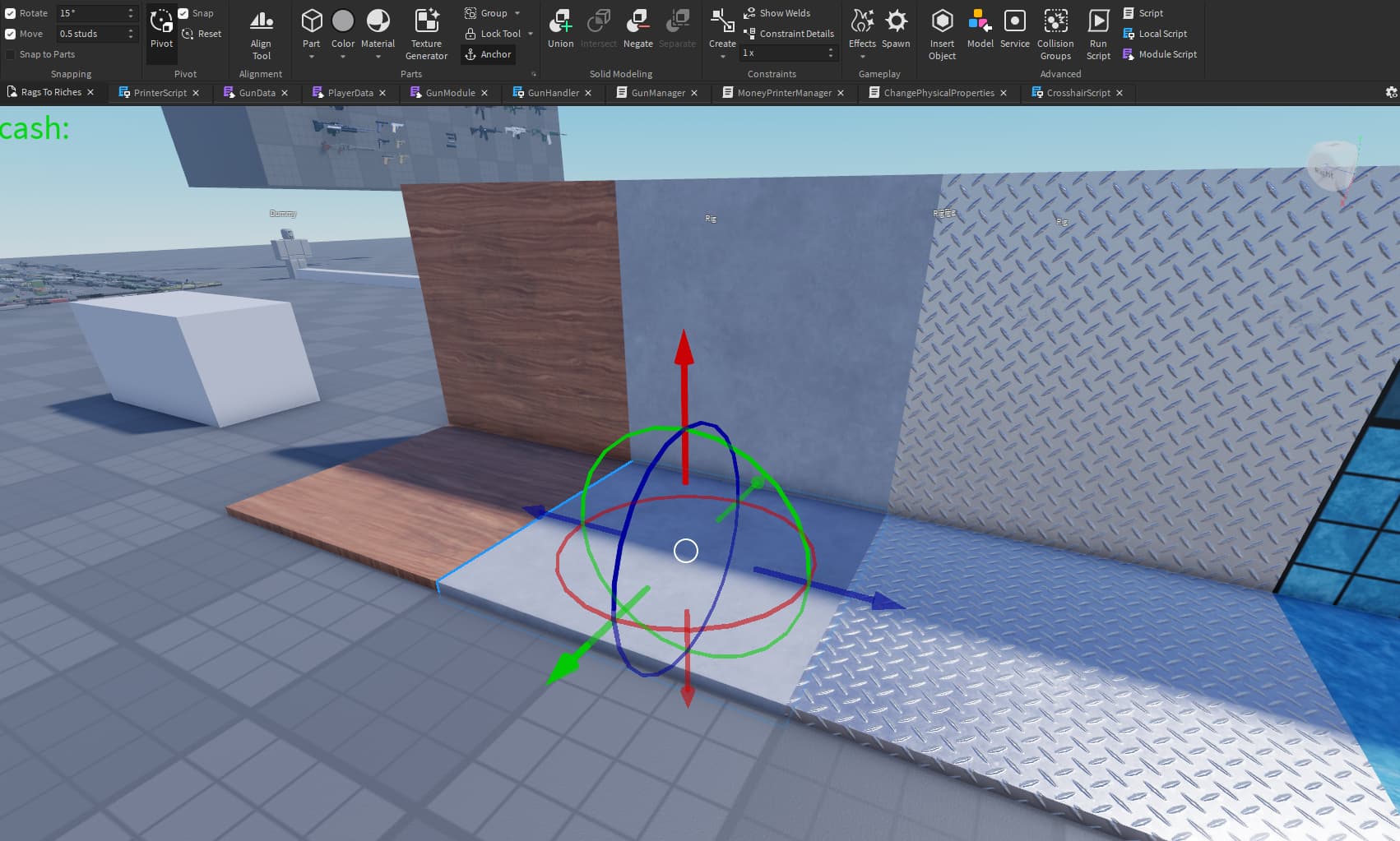 My Pivot Point Disappeared - Building Support - Developer Forum | Roblox