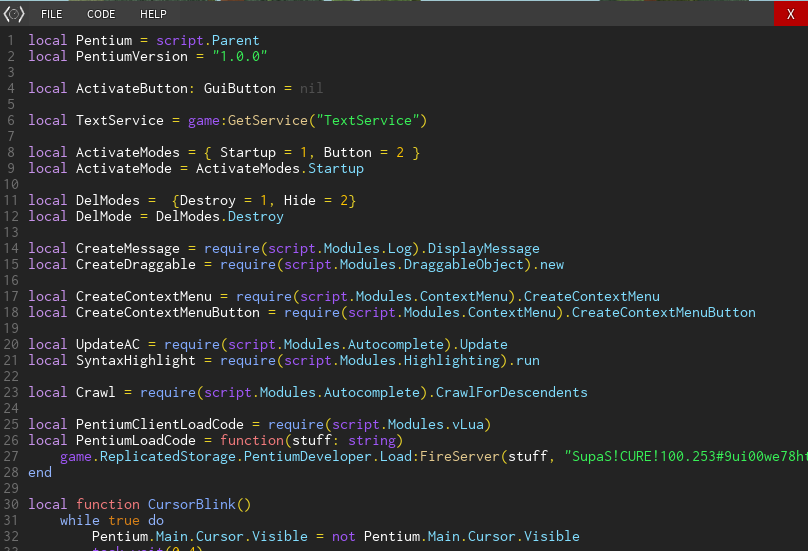 Text editor thing I made - Pentium - Community Resources - Developer ...