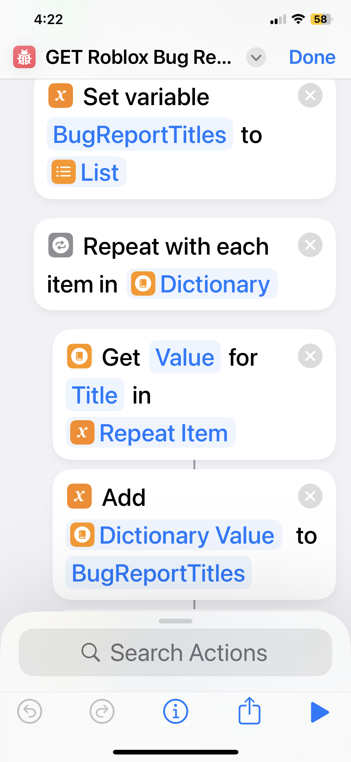 Creating a Bug Report "Notifier" With iOS Shortcuts! - Community ...
