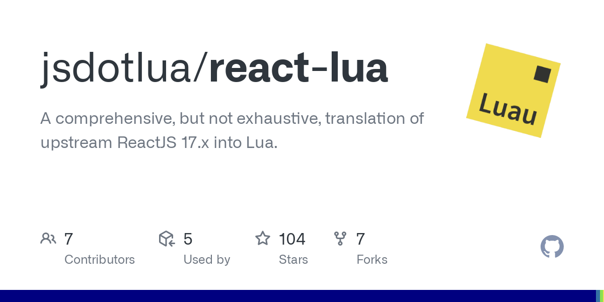What is the difference between Roact and React-lua? - Scripting Support ... What is the difference between Roact and React-lua? - Scripting Support ...