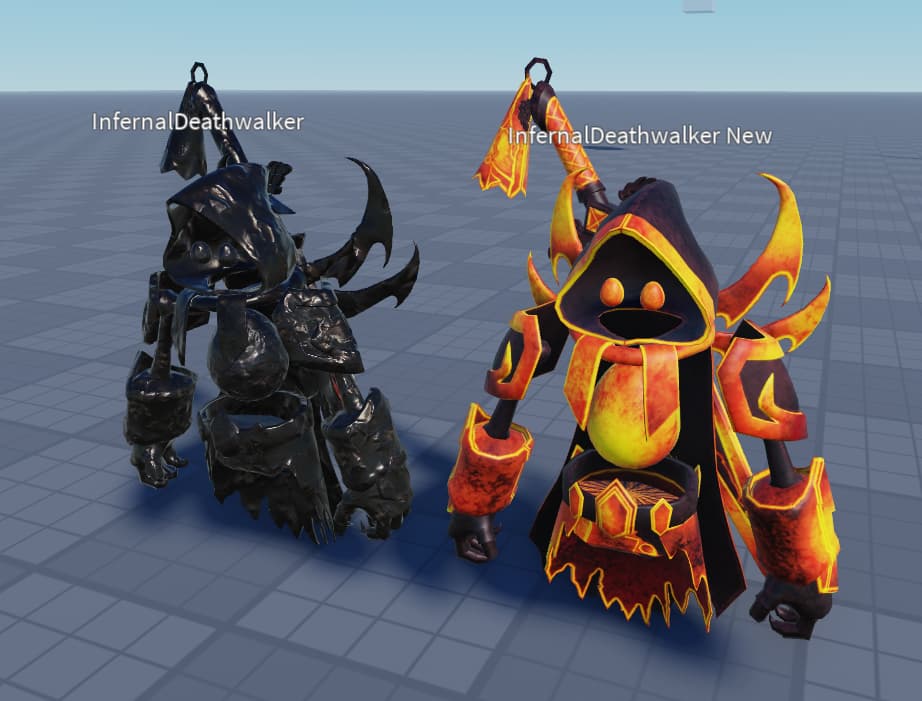 Infernal Deathwalker needs texture improvements - Catalog Asset Bugs ...