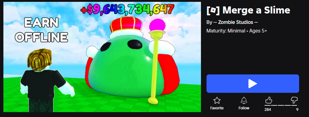 (VISUAL) Maturity rating shows "Ages 5+" when rated as "Mild" - Roblox ...