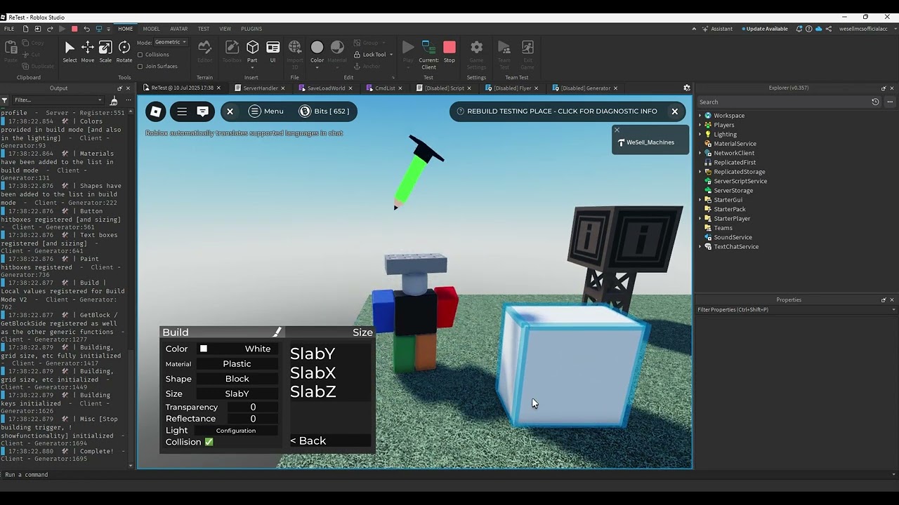 When rotating, grid doesn't align properly - Scripting Support - Developer Forum | Roblox