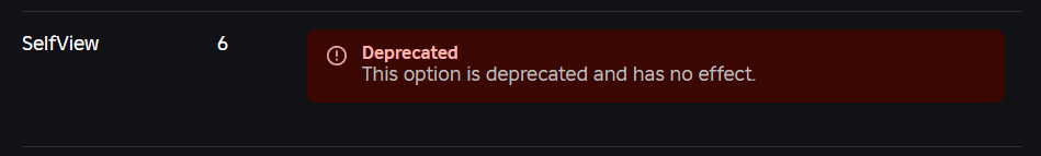 Disabling the SelfView feature? - Scripting Support - Developer Forum ...