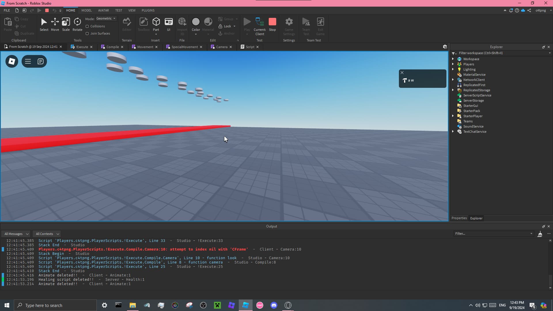 Game fully works in studio but crashes in game. (might be engine bug?) - Scripting Support ...