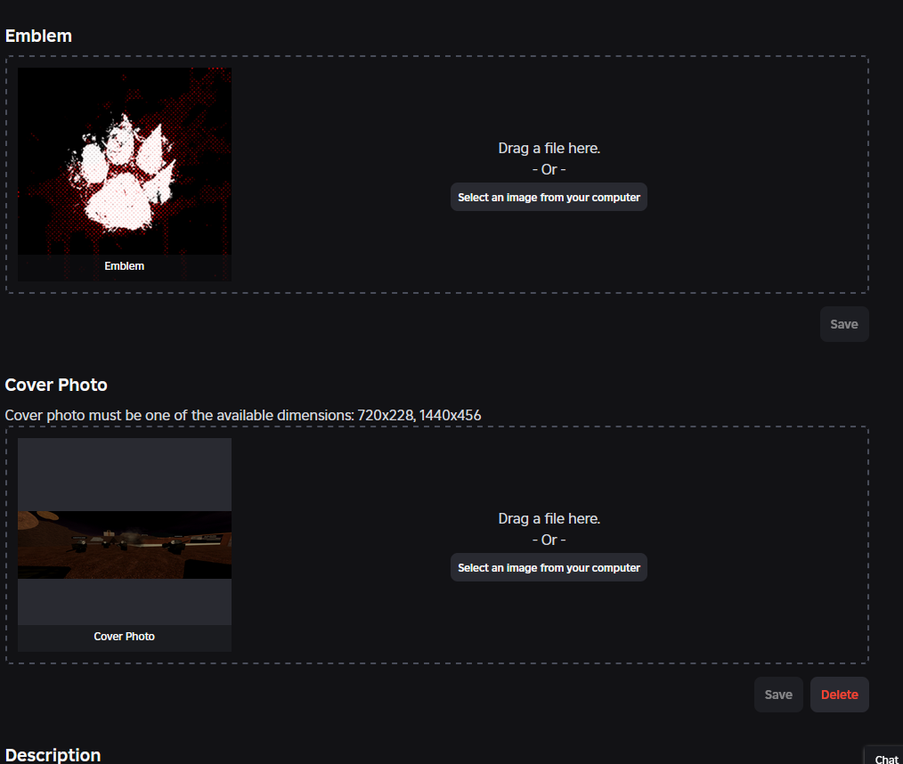 Missing Guilded tab from group settings, can't unlink Guilded from group - Roblox Application ...