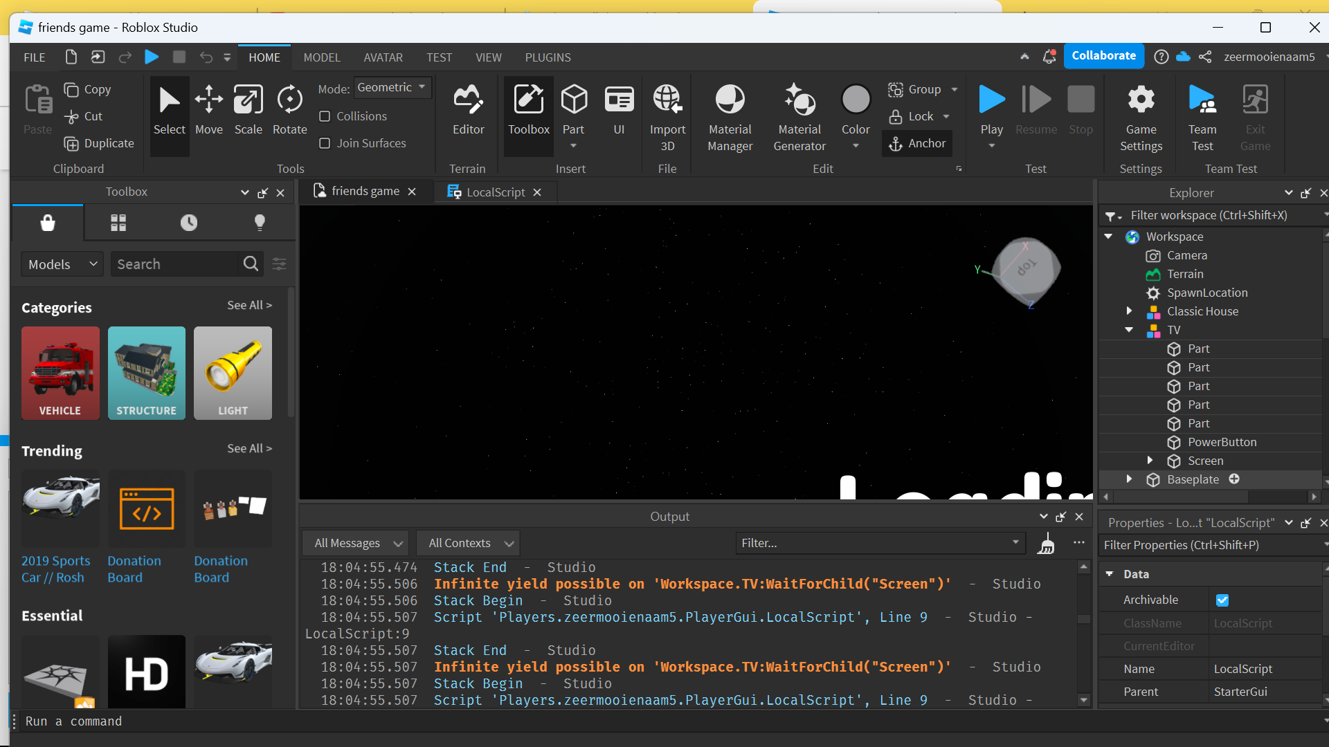 Camera manipulation not working - Scripting Support - Developer Forum | Roblox