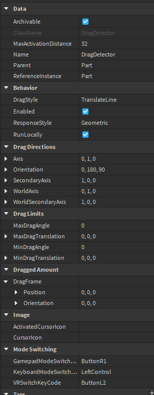 Help With Making Collisions For Drag Detectors Scripting Support