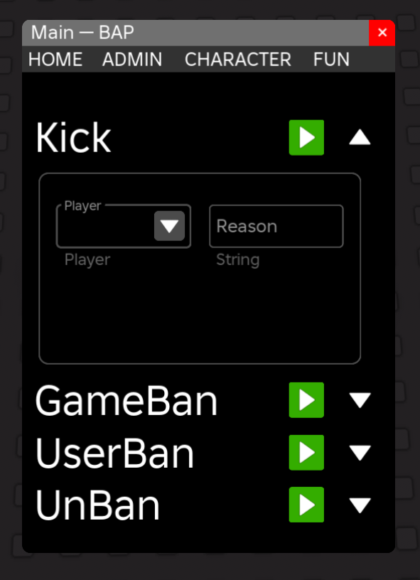 BAP — Bikker's Admin Panel - Community Resources - Developer Forum | Roblox