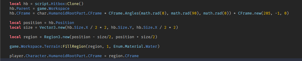 FillRegion not correctly filling the region? - Scripting Support - Developer Forum | Roblox
