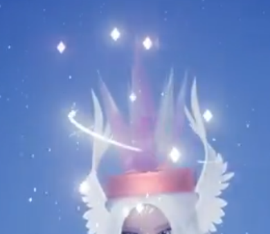 Rose Quartz ice Crown isn't transparent like the rest of the ice crown ...