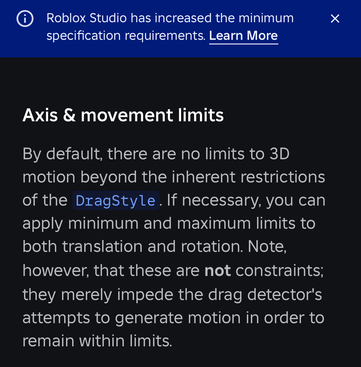 Object Grabbing System Through Drag Detectors With Fixed Distance - Scripting Support ...