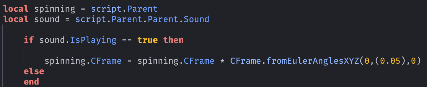 Rotating an object when a given sound is played - Scripting Support ...