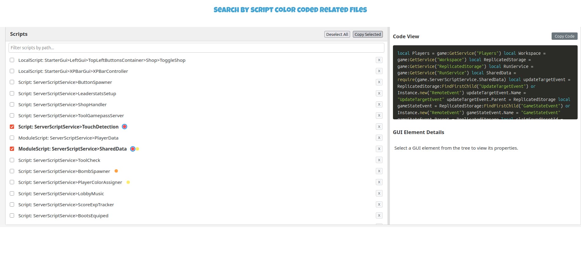 [BAD VIBES CODING] Script Exporter Pro + Free web based Roblox visual project mapper - Community ...