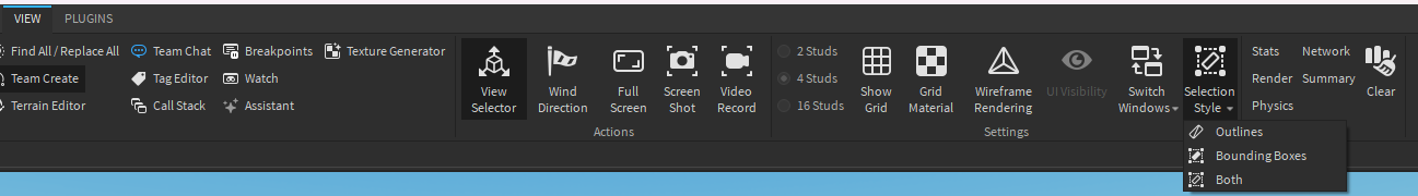 Studio Selection highlight infill - Studio Features - Developer Forum ...