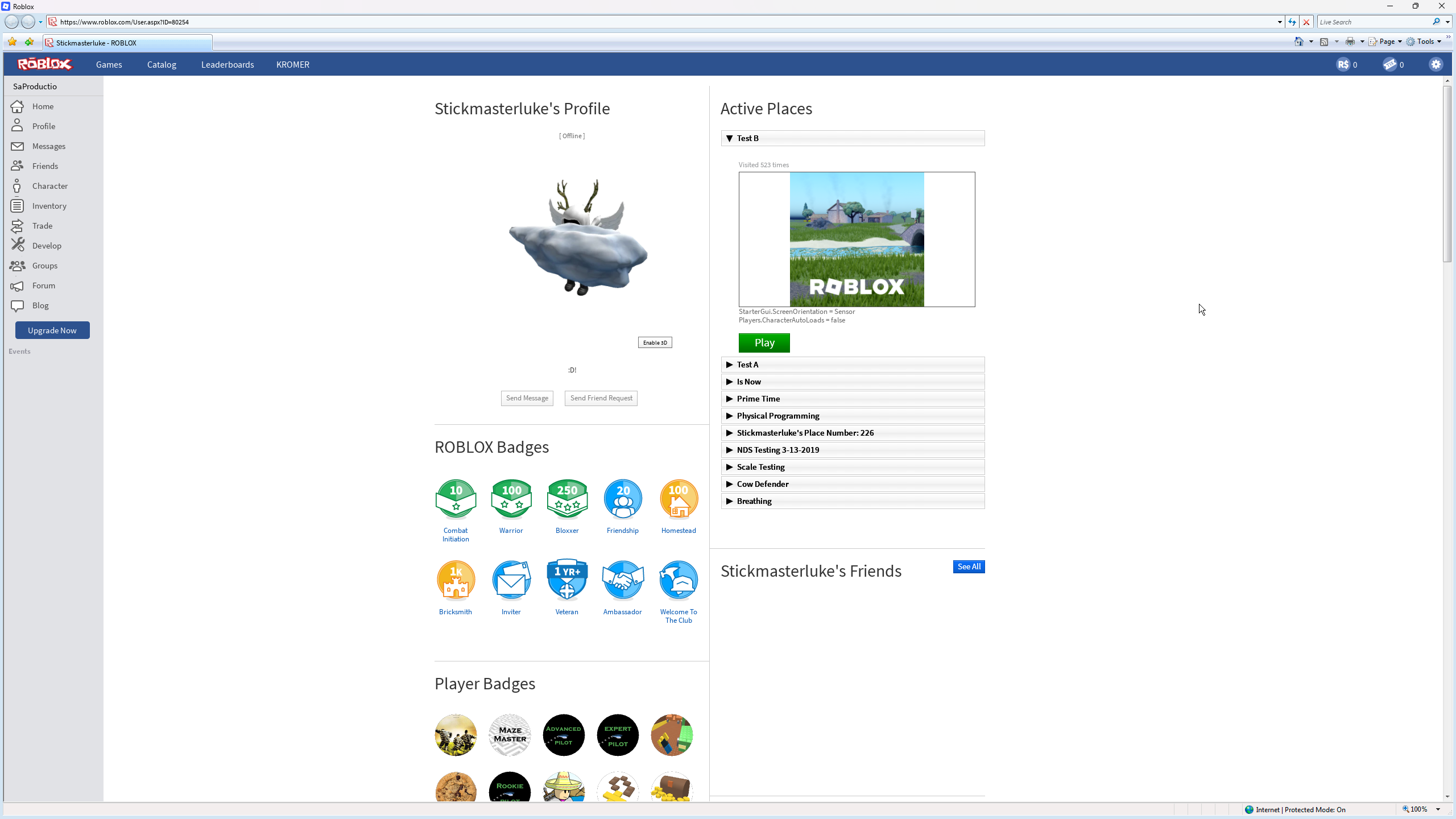 [OPEN SOURCE] incomplete 2014L ROBLOX website simulator - Community ...