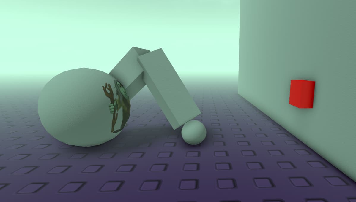 Need help casting ray facing the front of a part, but with an offset ...