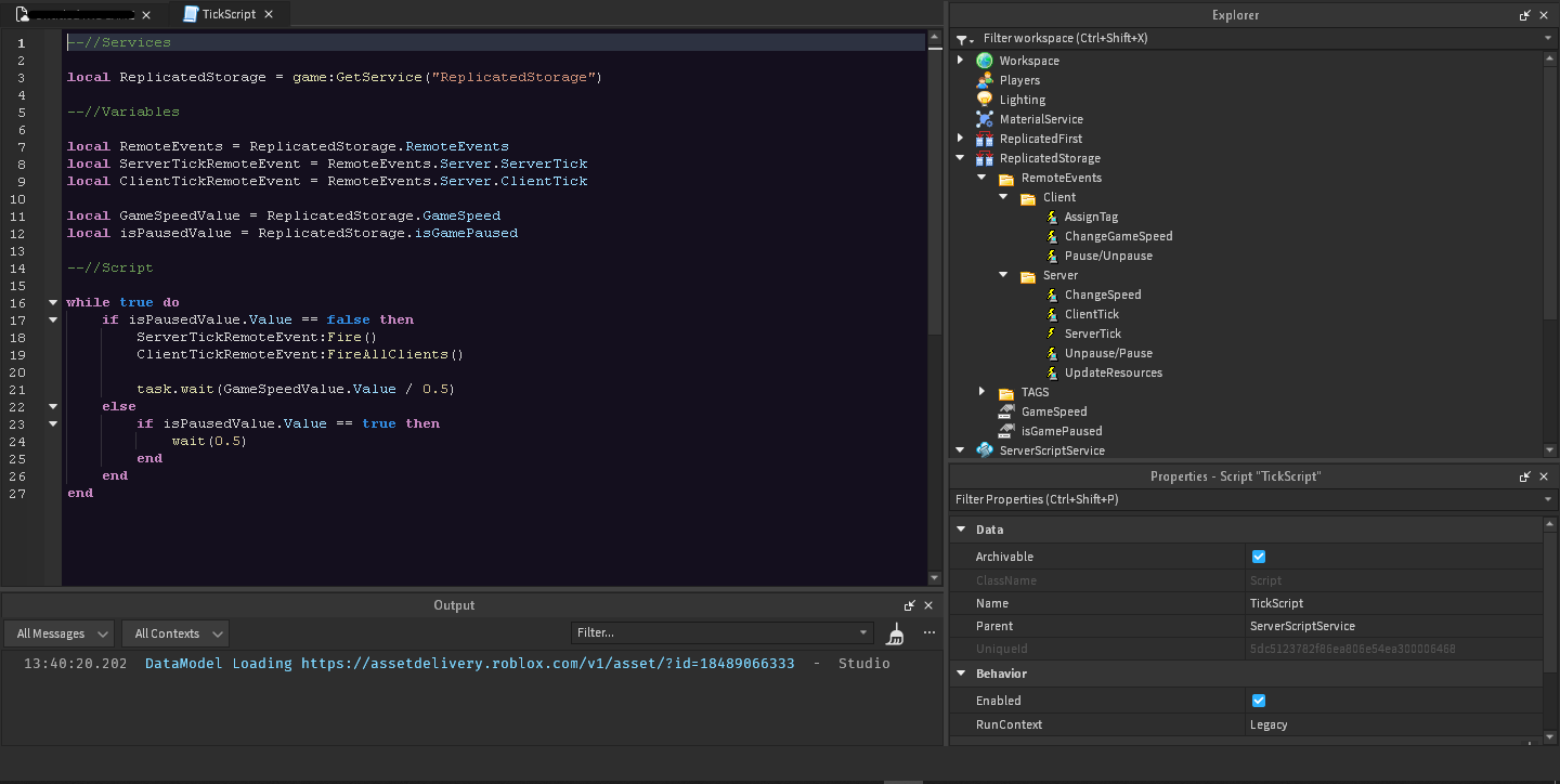 Server tick system - Scripting Support - Developer Forum | Roblox