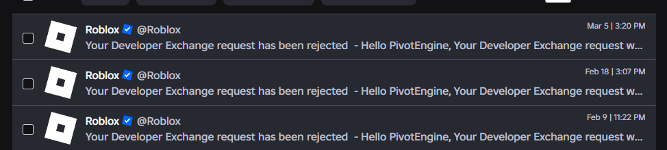 DevEx request denied for "failed to complete Tipalti registration", but ...