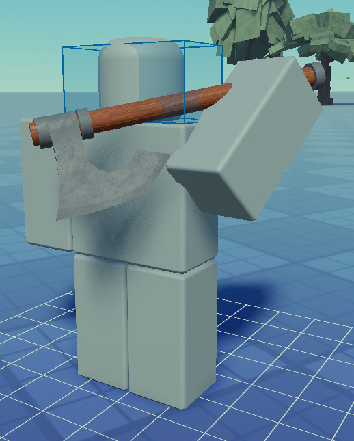 Axe Tool animation does not animate the tool - Scripting Support - Developer Forum | Roblox