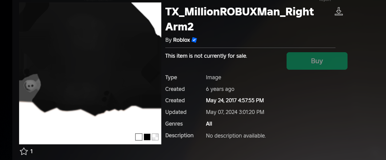 "Ten Million Robux Man" Has color restricted hands - Catalog Asset Bugs ...