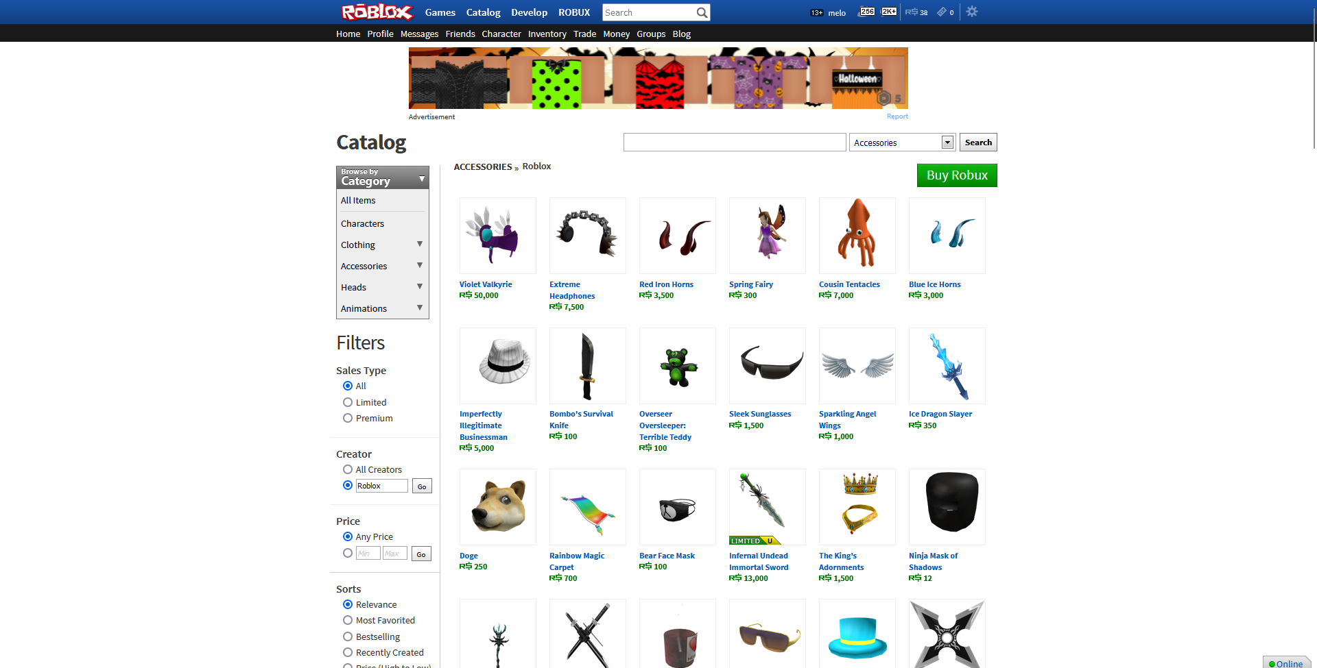 2014-esque Roblox - a css theme that attempts to restore the legacy ...